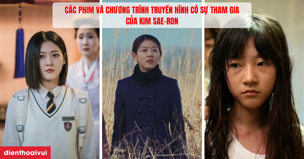 Các phim và chương trình truyền hình có sự tham gia của Kim Sae-ron